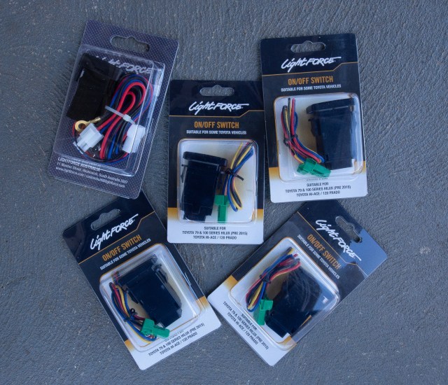 Lightforce Custom Switches | Glenn Marshall Travel Writer